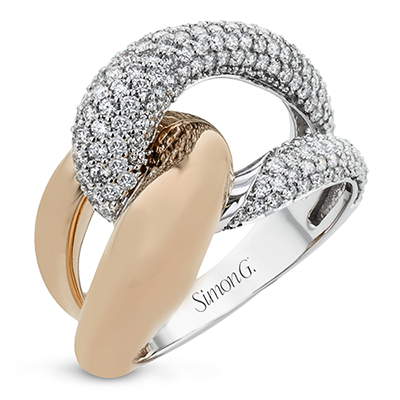 Right Hand Ring in 18k Gold with Diamonds - Cooper & Binkley
